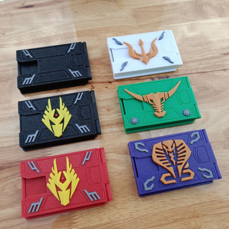 Kaimen Rider Ryuki Deck 3D Printed (PETG) | Shopee Singapore