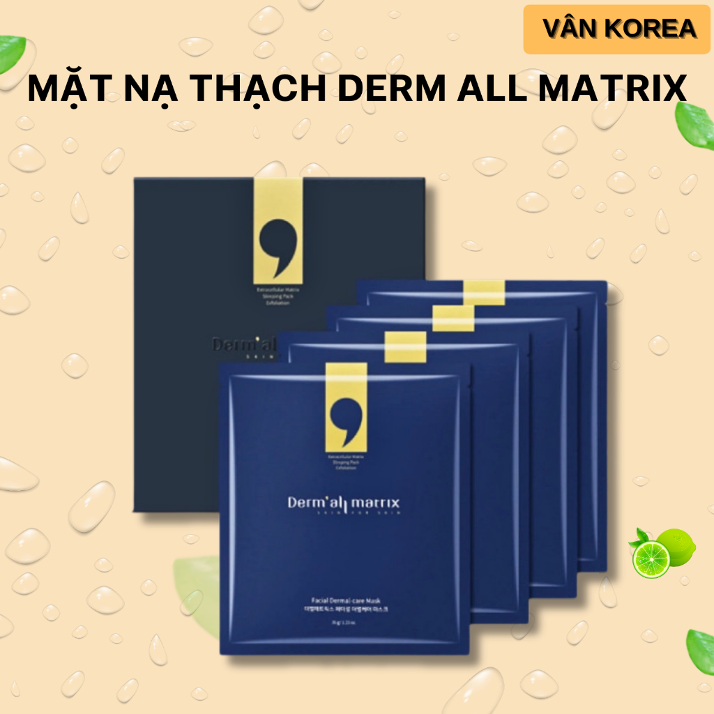 Derm All Matrix Whitening, Lifting, Moisturizing Collagen Jelly Mask ...