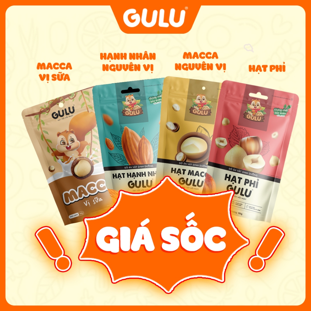 Gulu Foods Nutritious Nuts | Shopee Singapore