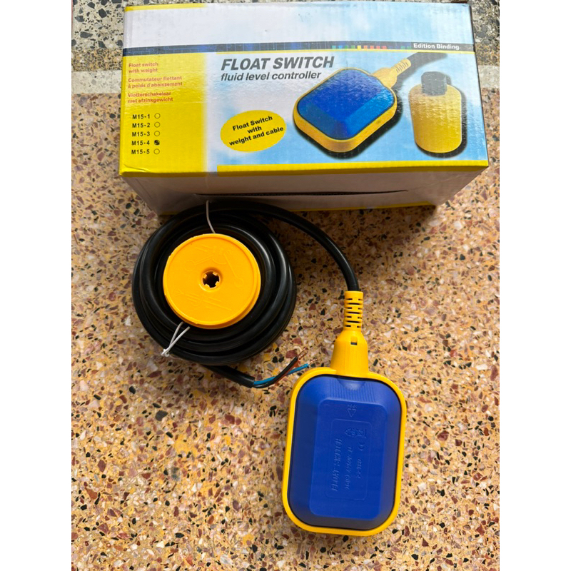 Electric float for water pump, anti-drain, anti-overflow 3m-4m-5m ...