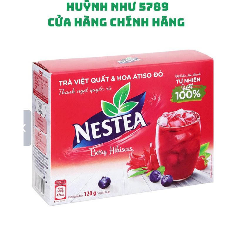 [GENUINE]nestea blueberry tea and red artichoke box 120g (10 packsx12g ...