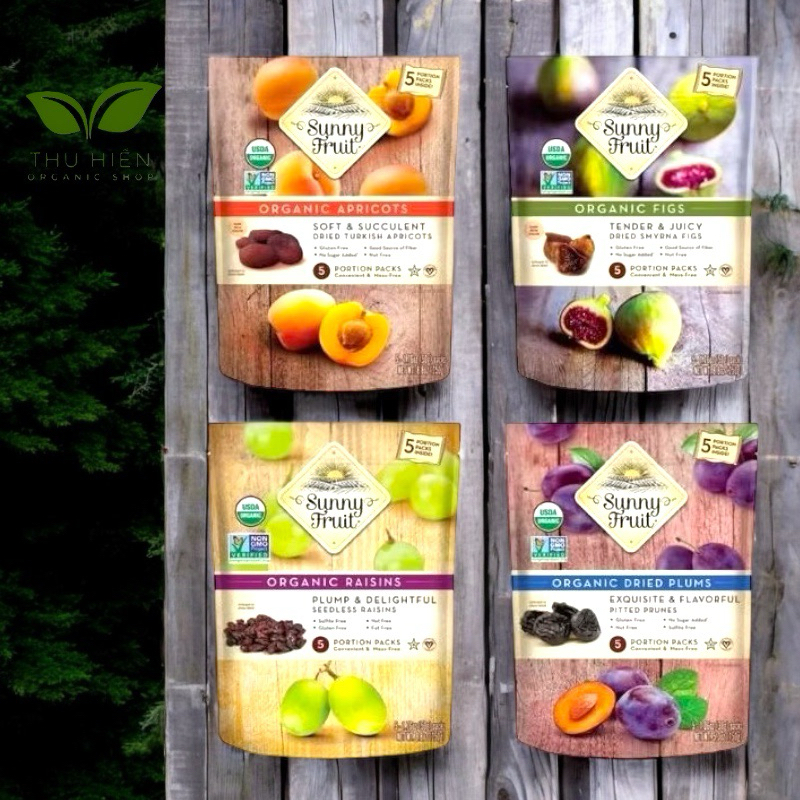 USDA Organic Sunny Fruit Dried Fruit. Many flavors (apricot, plum ...
