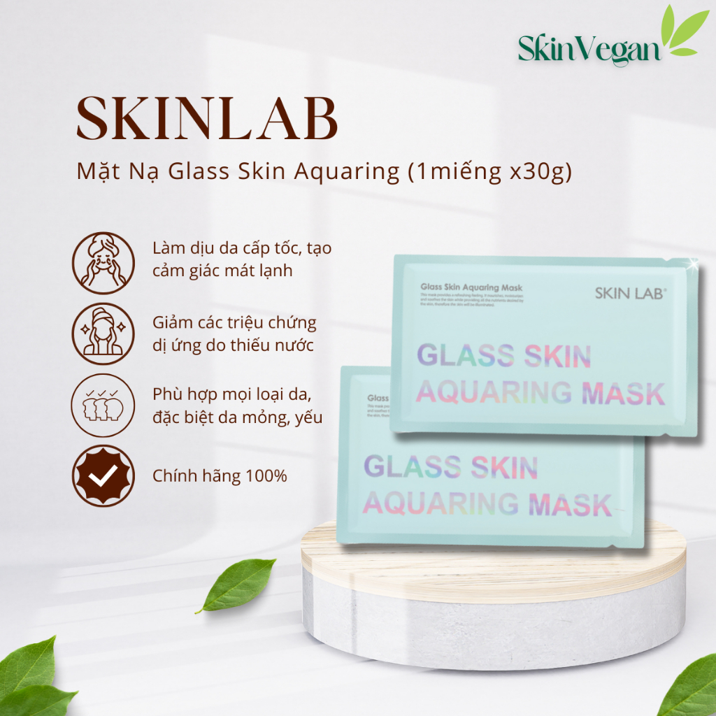 Skinlab Glass Skin Aquaring Mask Helps Restore Skin and Instantly ...