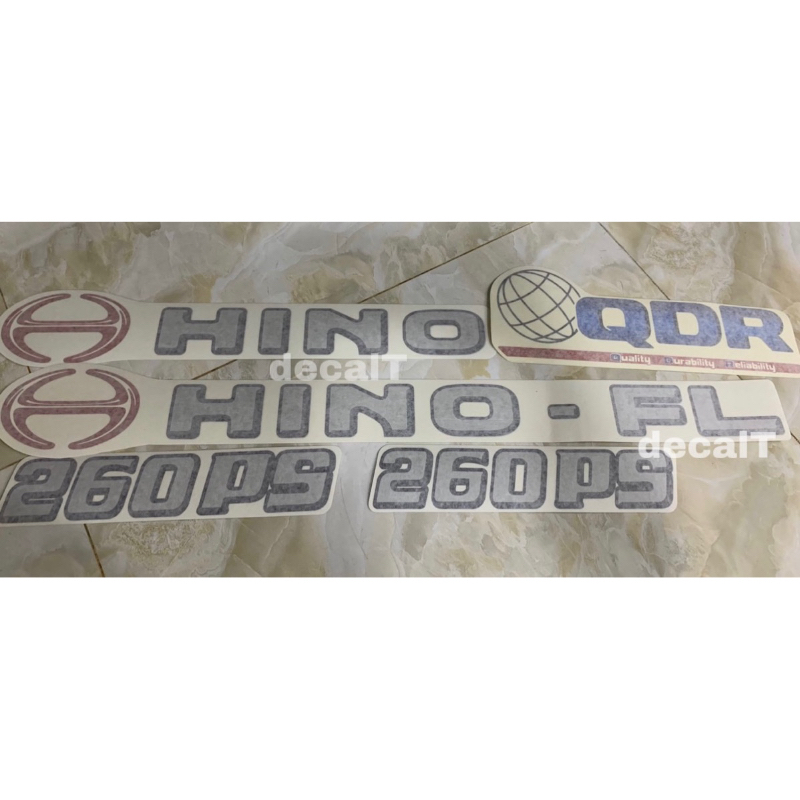 Hino Truck Sticker. Hino Truck Stamp | Shopee Singapore
