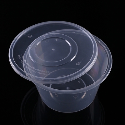 900ml plain round plastic microwave box (with lid) | Shopee Singapore