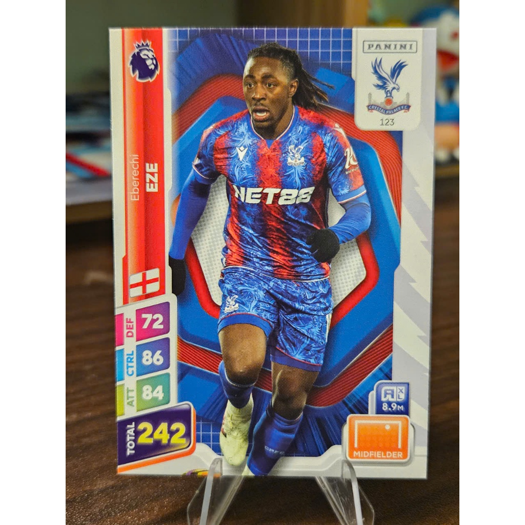 Eberechi Eze Panini Plus Premier League Card 2024/2025 (Crystal Palace ...