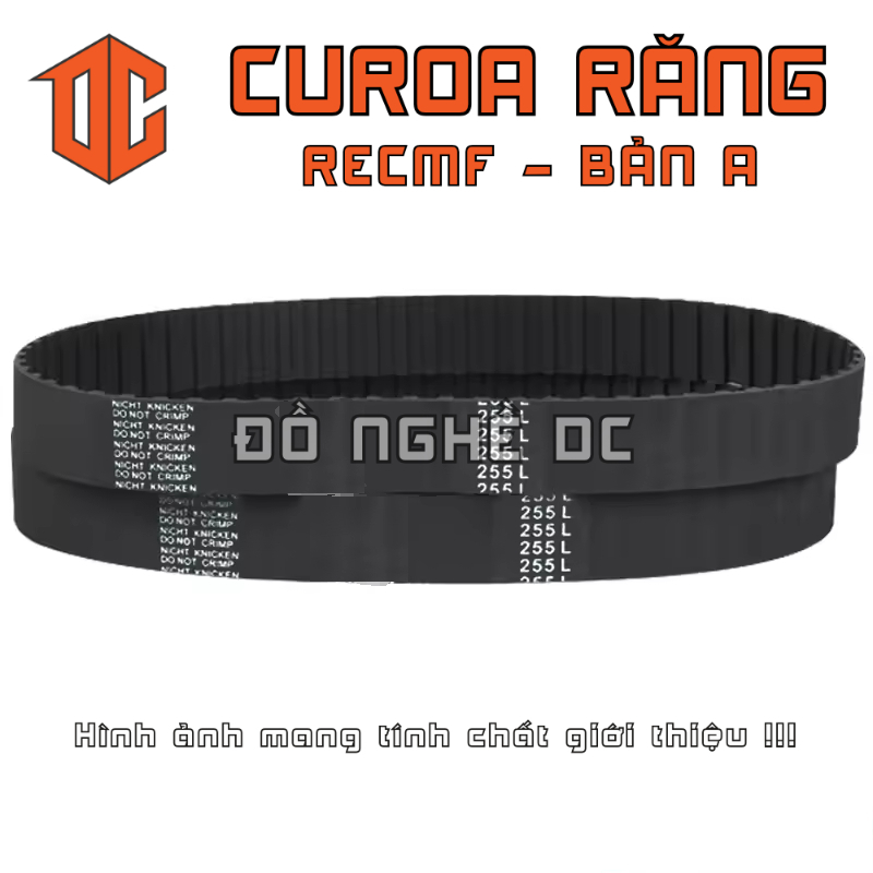 RECMF toothed rubber belt version A36 A36 A34 A90 A56 A36 A53 A86 A42 ...