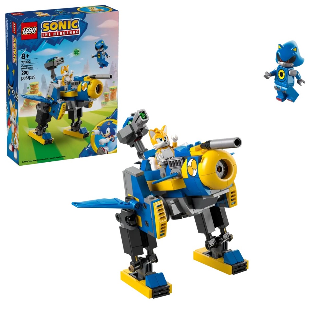 LEGO Sonic the Hedgehog 77002 – Cyclone vs. Metal Sonic - Tails and ...
