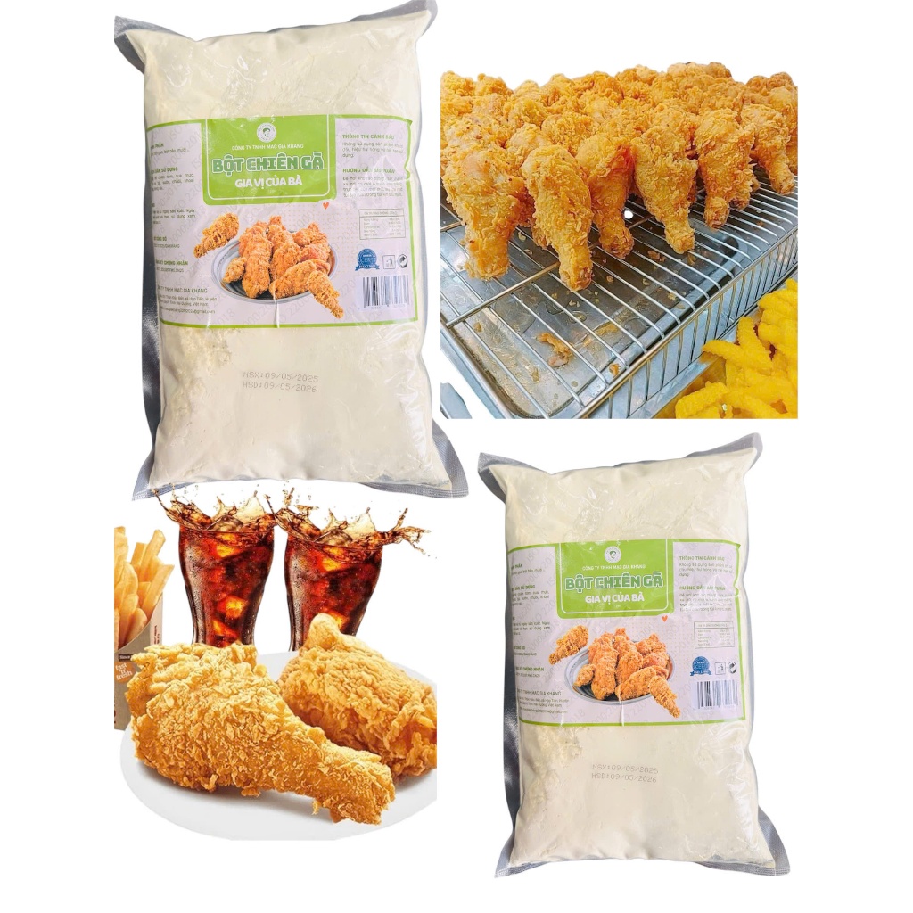 KFC Korean Fried Chicken Powder 1kg Pack (DELICIOUS KIND) | Shopee ...