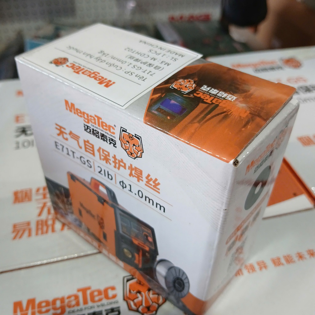 MegaTec flux core iron welding wire coil 1kg 1.0mm for gasless MIG welding machine | Shopee ...