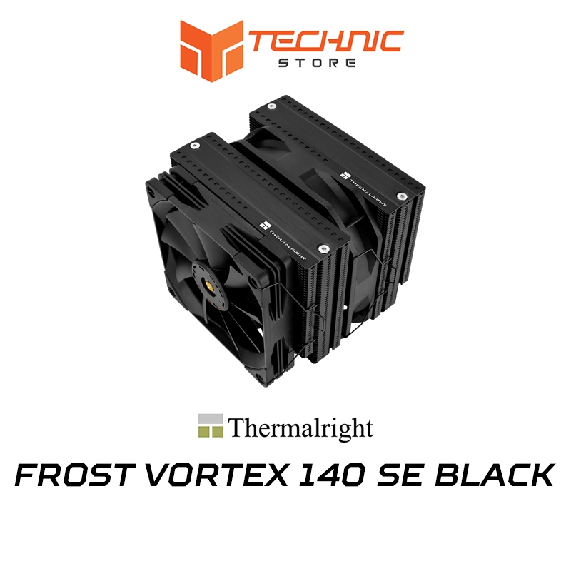 Thermalright Frost Vortex 140 SE BLACK CPU cooler (FV140 SE BLACK ...