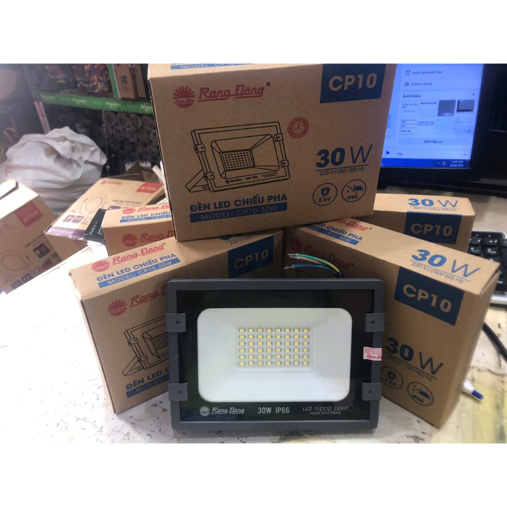 30W LED Headlight Model: CP10 30W ip66 Rang Dong | Shopee Singapore