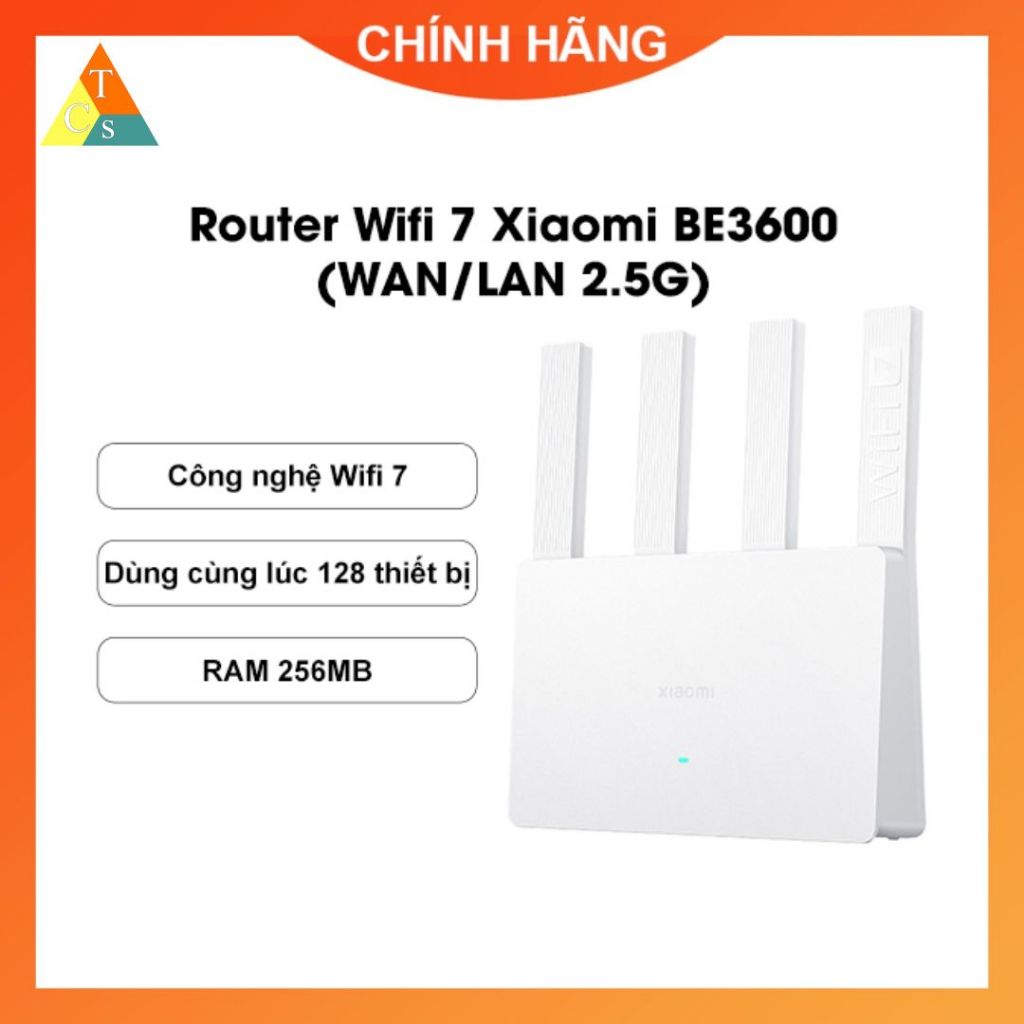 Xiaomi BE3600 WIFI Router (WAN/LAN 2.5G) – Latest WIFI 7 technology ...