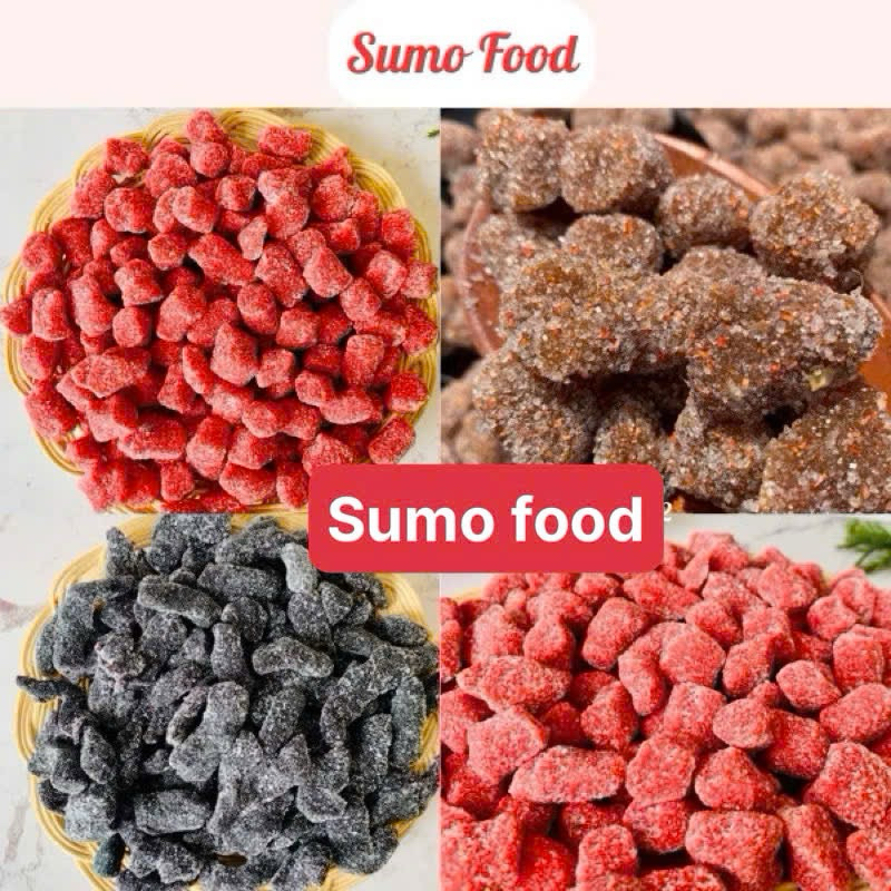 Spicy Strawberry, Mulberry, Tamarind Flavored Candy - Da Lat Specialty ...