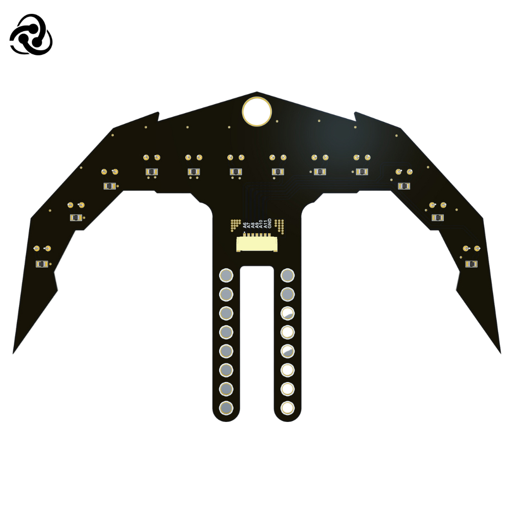 High sensitivity PID analog line sensor - 12-channel analog line ...