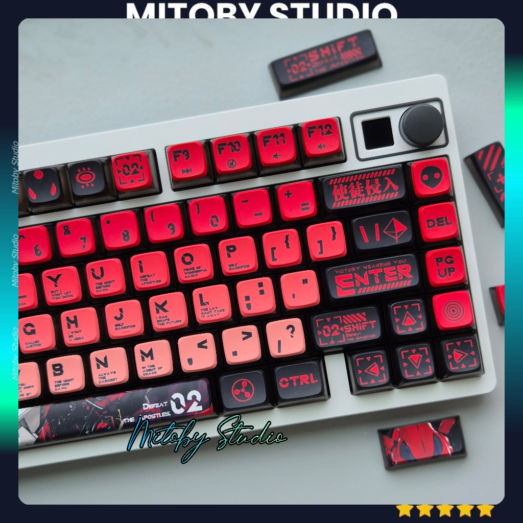 Asuka ASA Keycap Mitoby Studio profile mechanical keyboard Keycap ...
