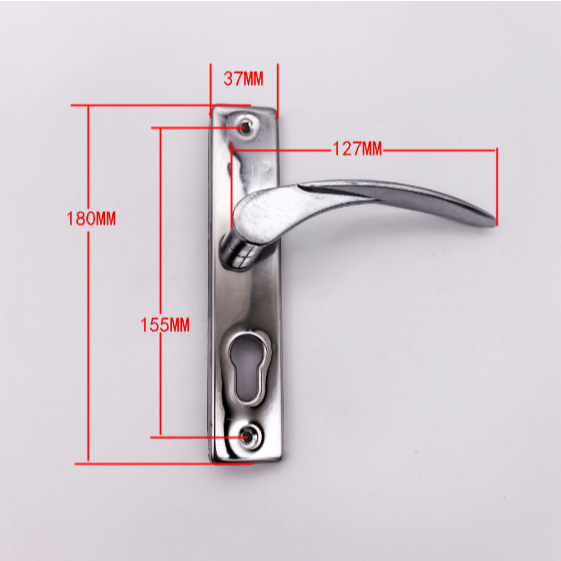 Aluminum alloy door lock with narrow handle. | Shopee Singapore