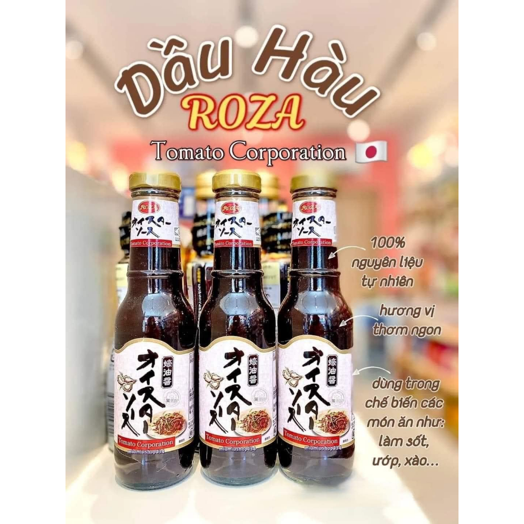 Roza Tomato corp Japanese oyster sauce 180g | Shopee Singapore
