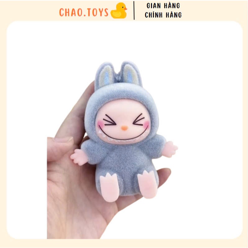 Labubu V2 keychain - labubu blind box, soft plastic labubu bag keychain ...