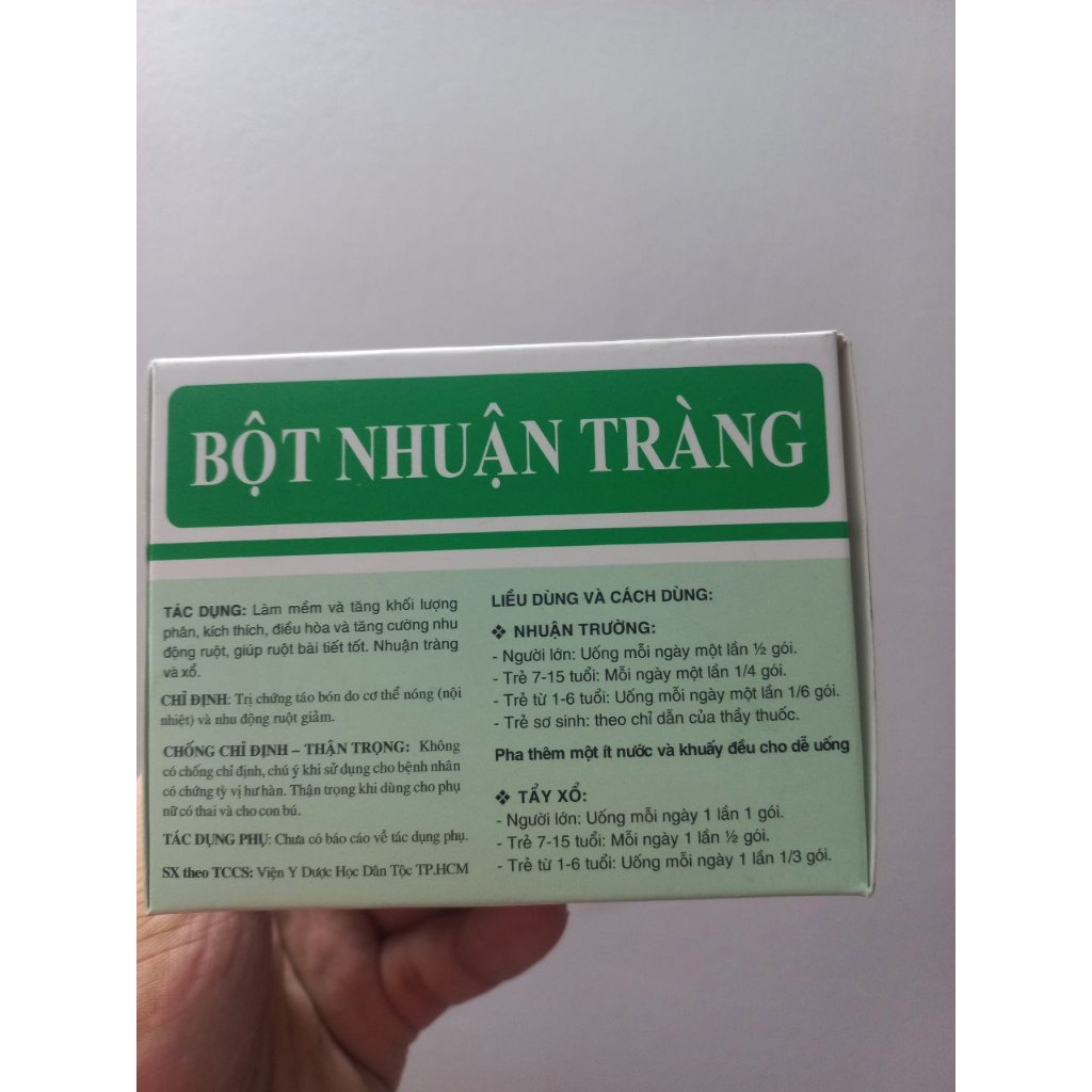 Laxative Powder Whole Box of 10 Packs in Ho Chi Minh City Institute of ...