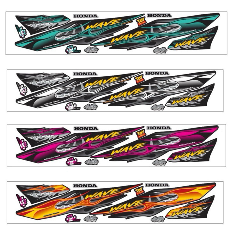 3-layer Removable Stamp with Fire Pattern Wave 50/100/110 Hottest ...