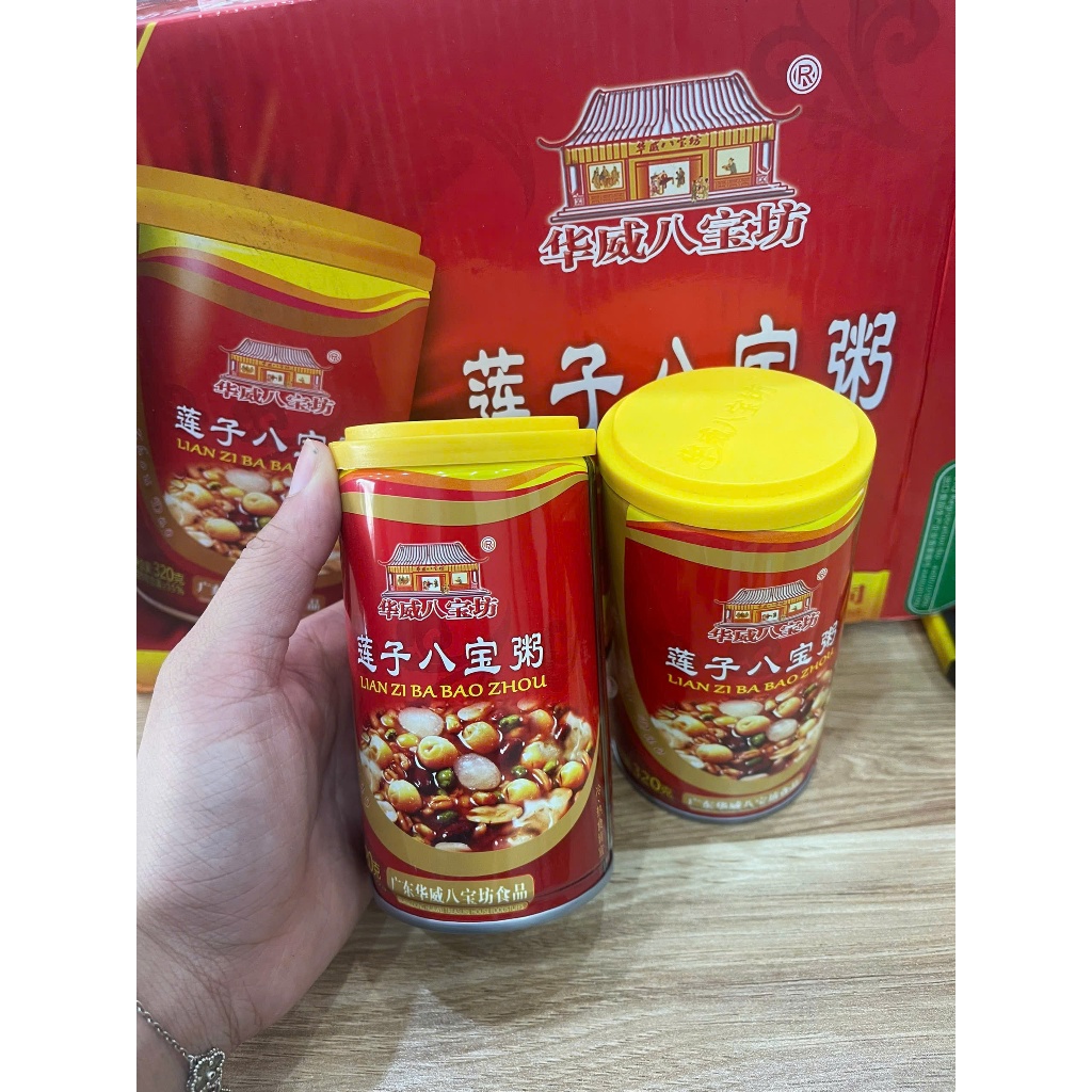 Ba Zhou Dao domestic red lotus porridge can 360g | Shopee Singapore