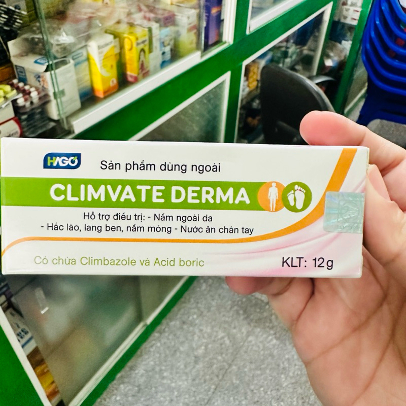 Climvate Derma topical cream - Supports water from feet, tinea ...