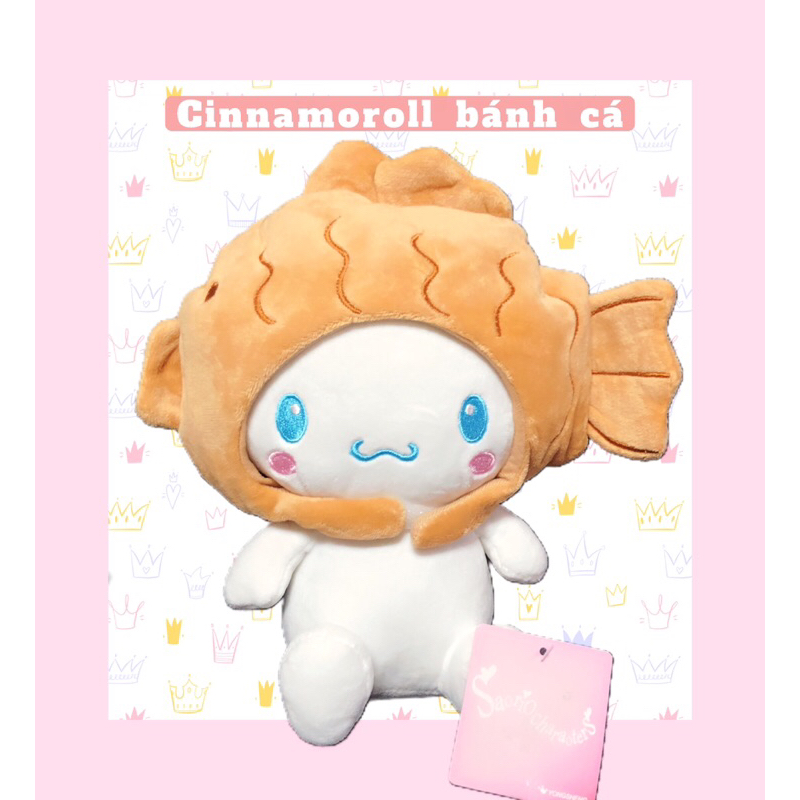 Cinnamoroll fish cake!Cinnamoroll-sanrio Character Teddy Bear | Shopee ...