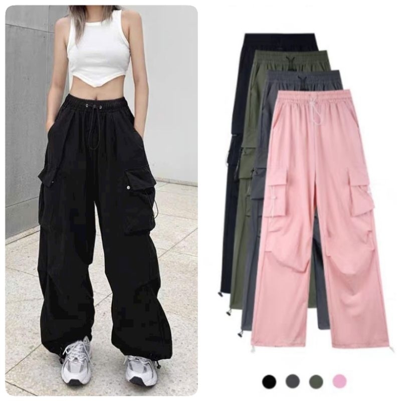 Waist ADJUSTABLE cargo pants, new model 5 full size colors, ok for men ...