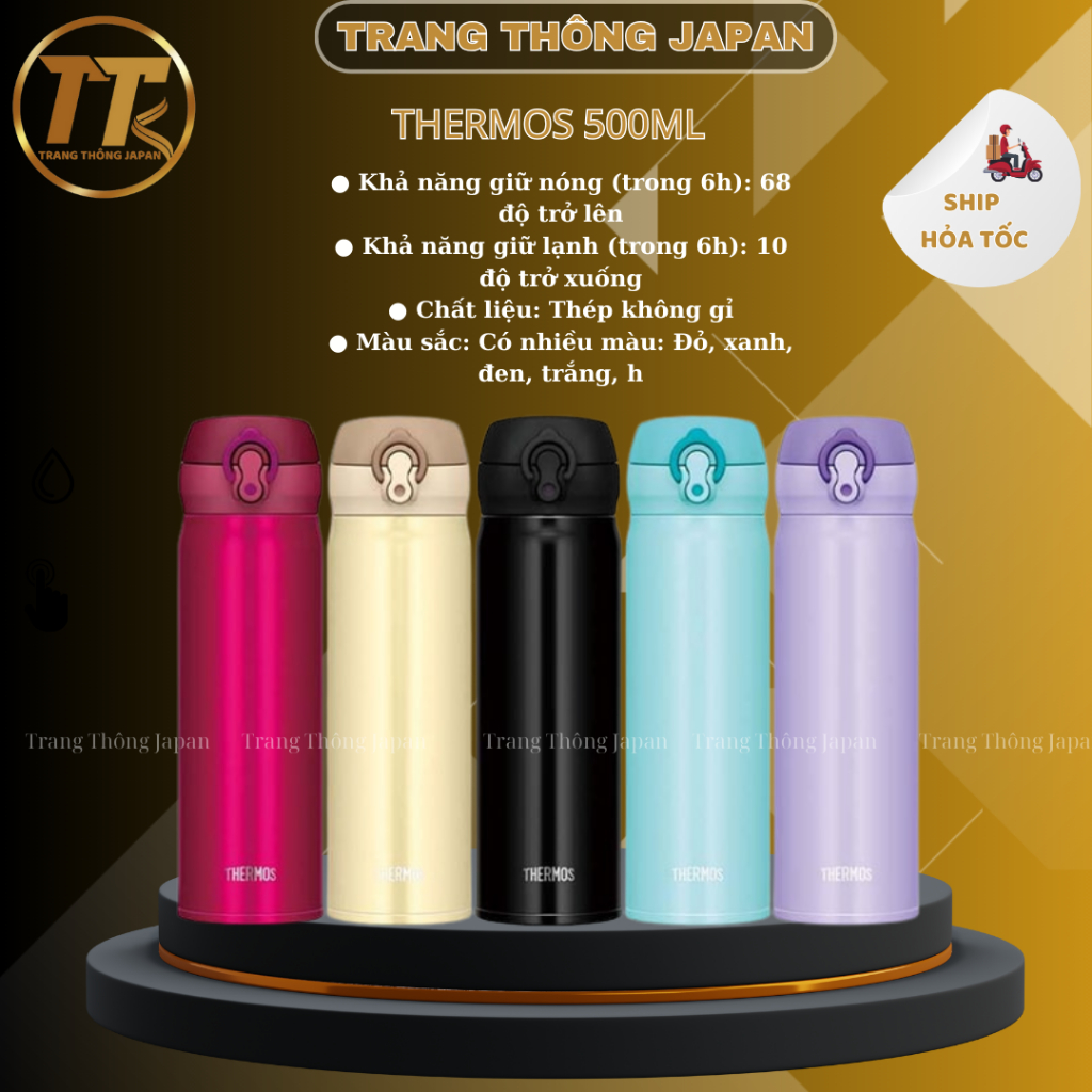 Thermos Thermos bottle 500ml Japan | Shopee Singapore
