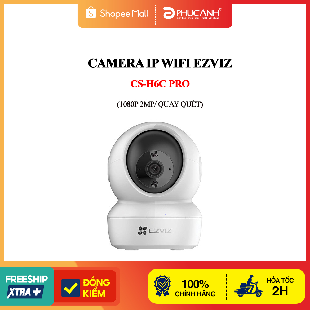Ezviz CS-H6C Pro Wifi IP Surveillance Camera (2mp,W1,1J4WF) | Shopee ...