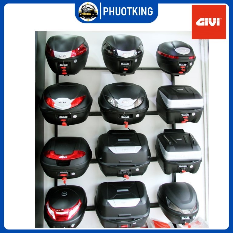 [All models] GIVI motorcycle rear trunk with genuine base | Shopee ...