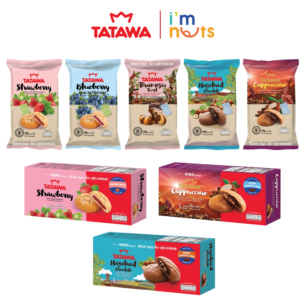 Malaysian Tatawa biscuits of all flavors in convenient bags and boxes ...