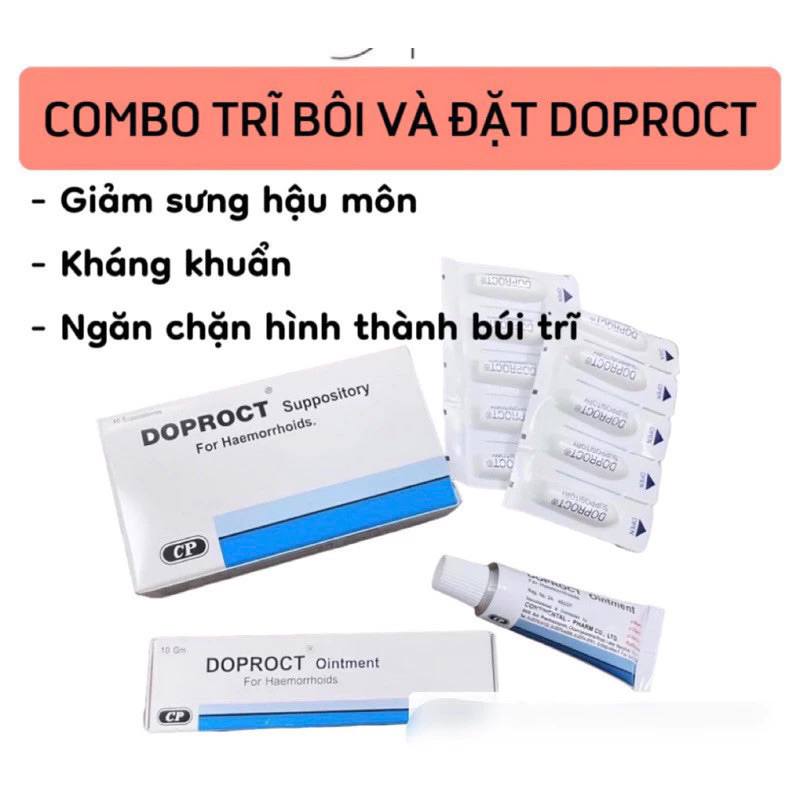 Thai Doproct Hemorrhoid and Suppository Combo | Shopee Singapore