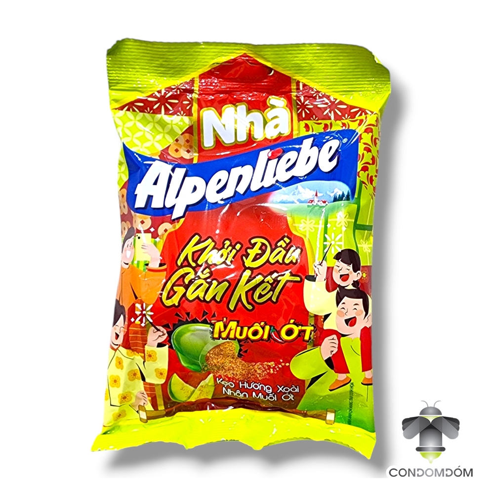 Package of 84.1gr Alpenliebe Mango Salt Chili candy super divine hot ...