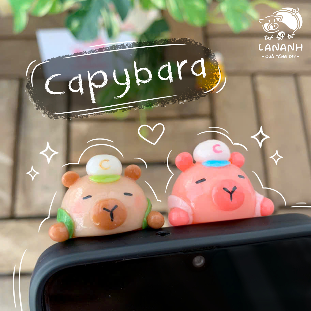 [Hippers for phone] CAPYBARA-Cute phone sticker model | Shopee Singapore