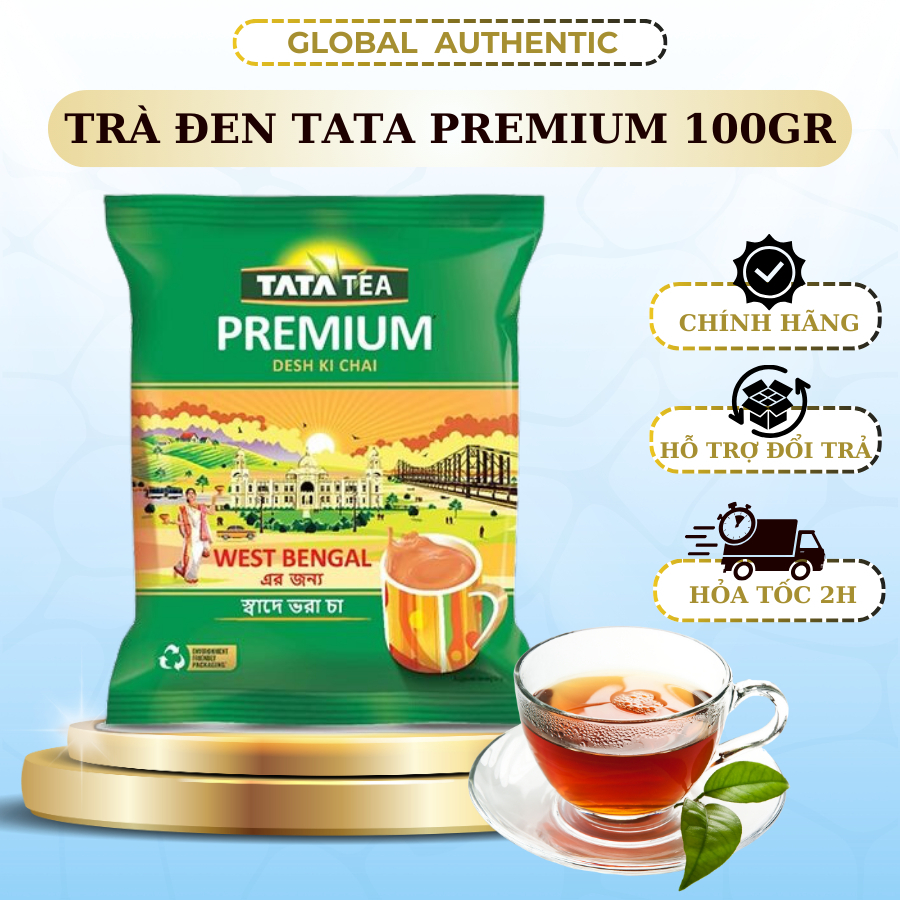 Tata Tea Premium Indian Black Tea 100gr, Premium Indian Tata Tea 100gr ...