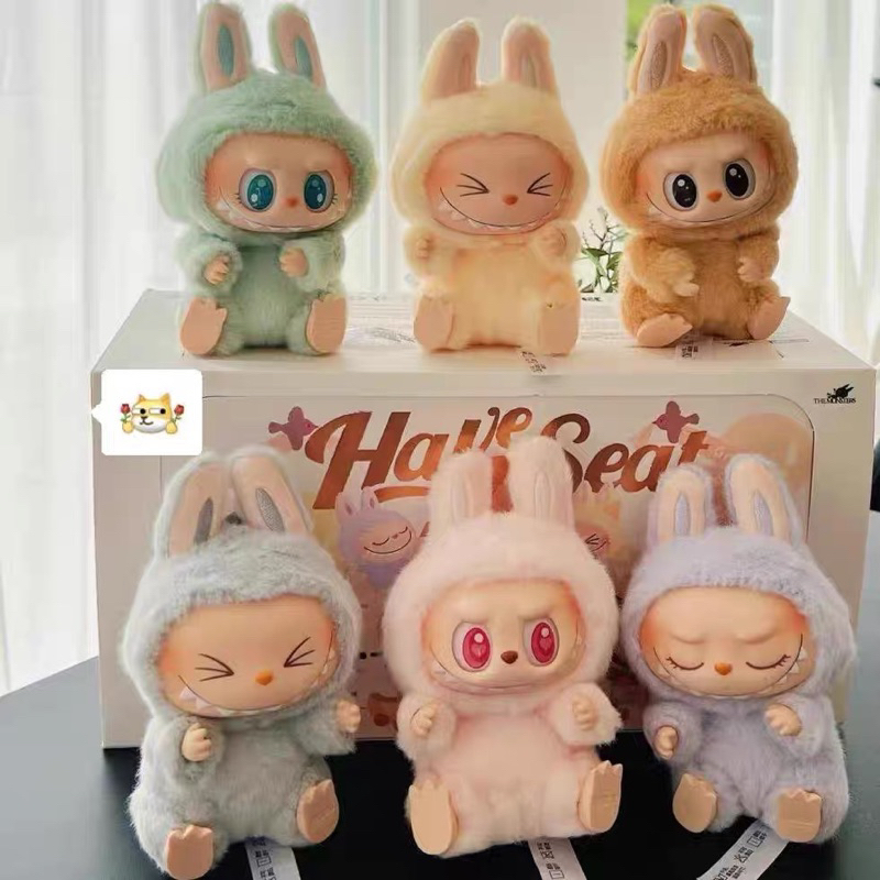 Labubu Macaron Vinyl Face Series V1, V2, Labubu halloween Model - Blind ...