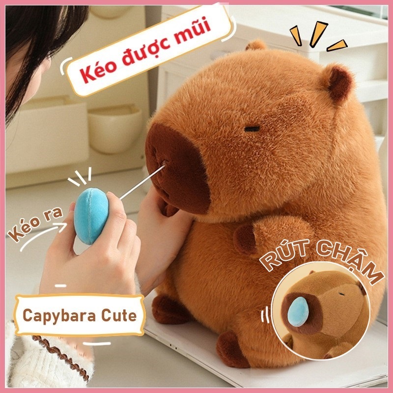 Capybara teddy bear, super soft and adorable Capybara, Capybara ...