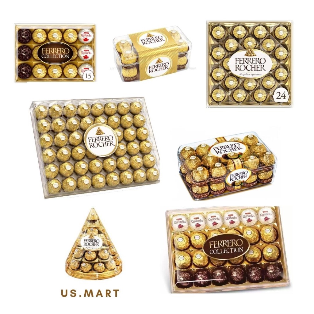 Compilation of full types of Ferrero Rocher Chocolate | Shopee Singapore