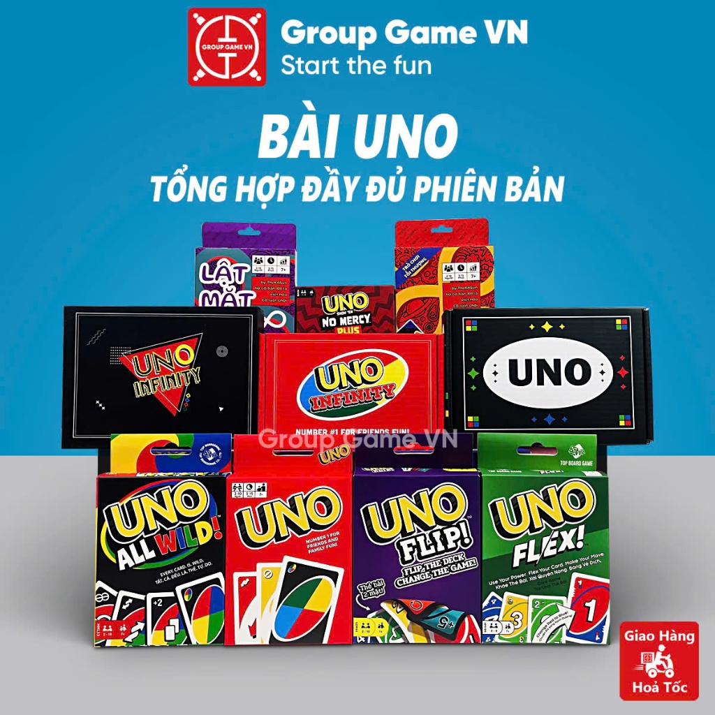 Basic uno card Combo + Expansion, uno card Boardgame for groups of ...