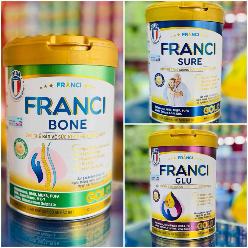 Franci Bone/Sure/GluGold Milk Powder Nutrition for the elderly, calcium ...