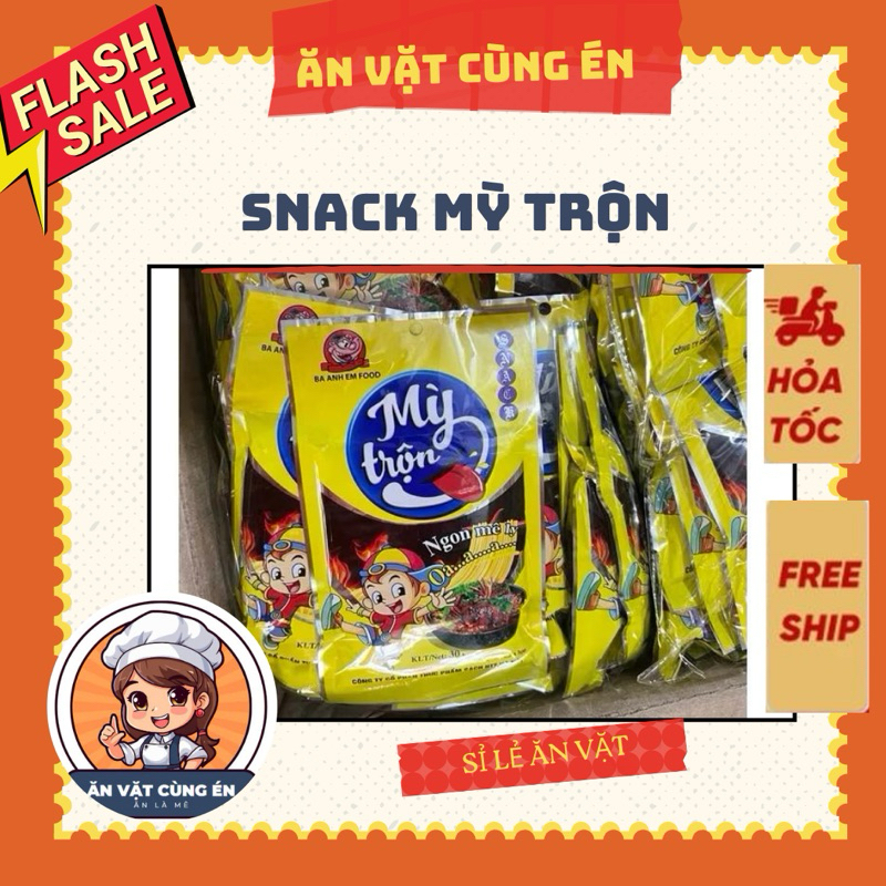 30 packs of three brothers mixed noodle snacks, super rolled spicy ...