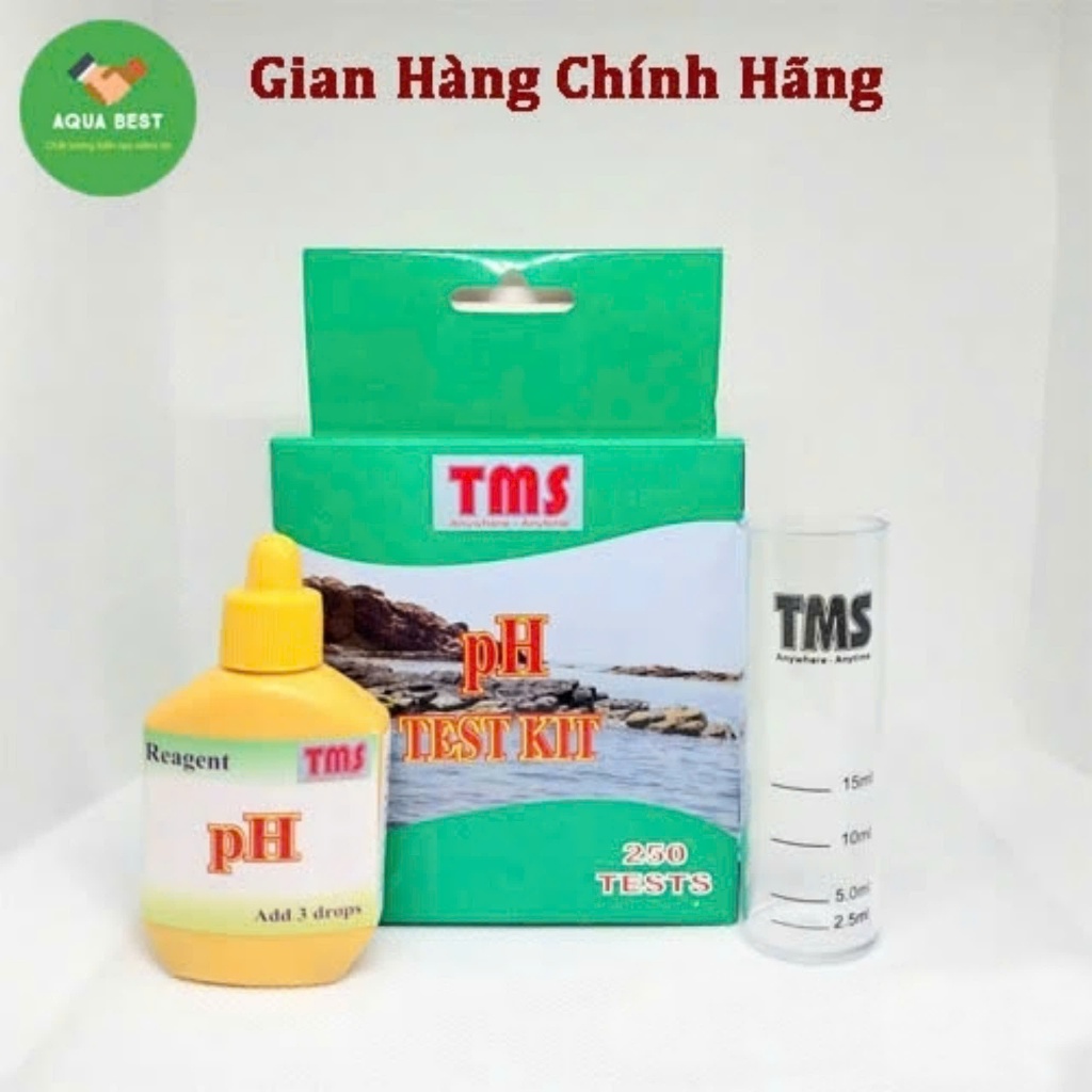 [Genuine] Water PH test kit - TMS PH test box for aquatic life ...