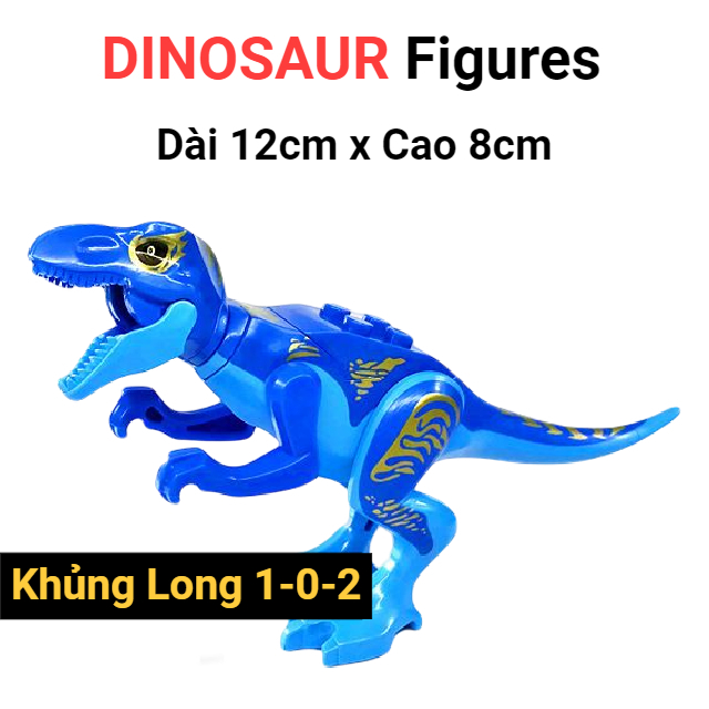 Jurassic World Blue T-rex Dinosaur Toy by Lele | Shopee Singapore