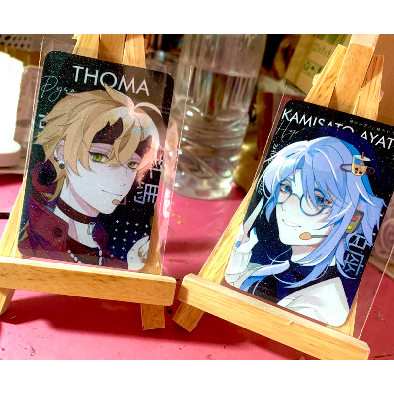 Ayato & Thoma Rounded Corner Card (Genshin Impact) | Shopee Singapore