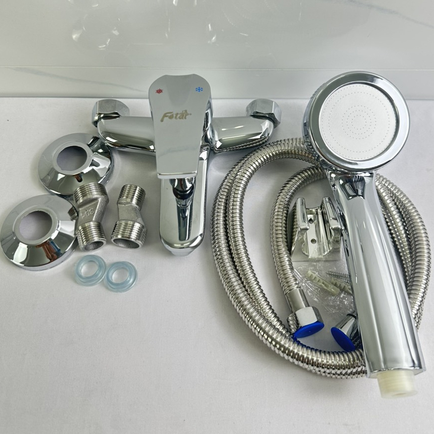 CAST PRODUCT HOT AND COLD Showerhead N2003 Fotar and shower handle and ...