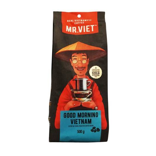 Mr Viet Good Morning Roasted Whole Bean 500g - Mr Viet Good Morning ...