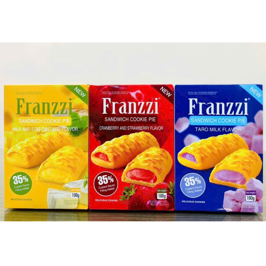 Franzzi sponge cake filled with crunchy and delicious cream, 100g box ...
