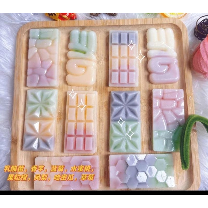 Blister of fake wax candy bars with mixed flavors | Shopee Singapore